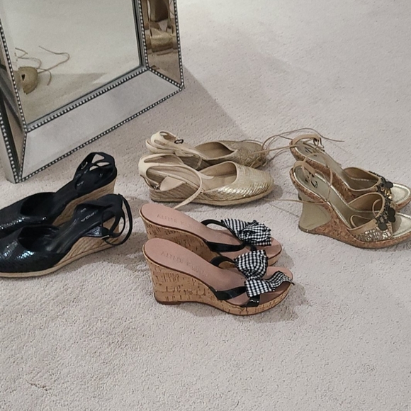 Anne Klein | Shoes | Womens Wedge Shoes Bundle | Poshmark